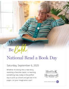 September 6th, 2025 - National Read a Book Day! - Dr. James Hemstock ...