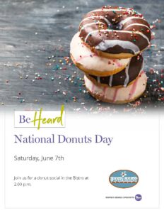 June 7th, 2025 - National Donuts Day! - Wintergreene Estates Retirement ...