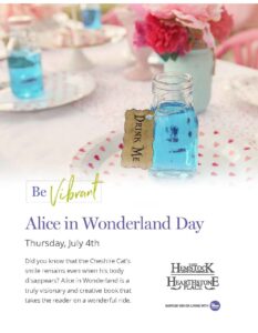 July 4th, 2024 - Alice in Wonderland Day! - Dr. James Hemstock ...