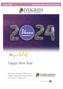 January 2024 - Winter Newsletter! - Evergreen Retirement Community