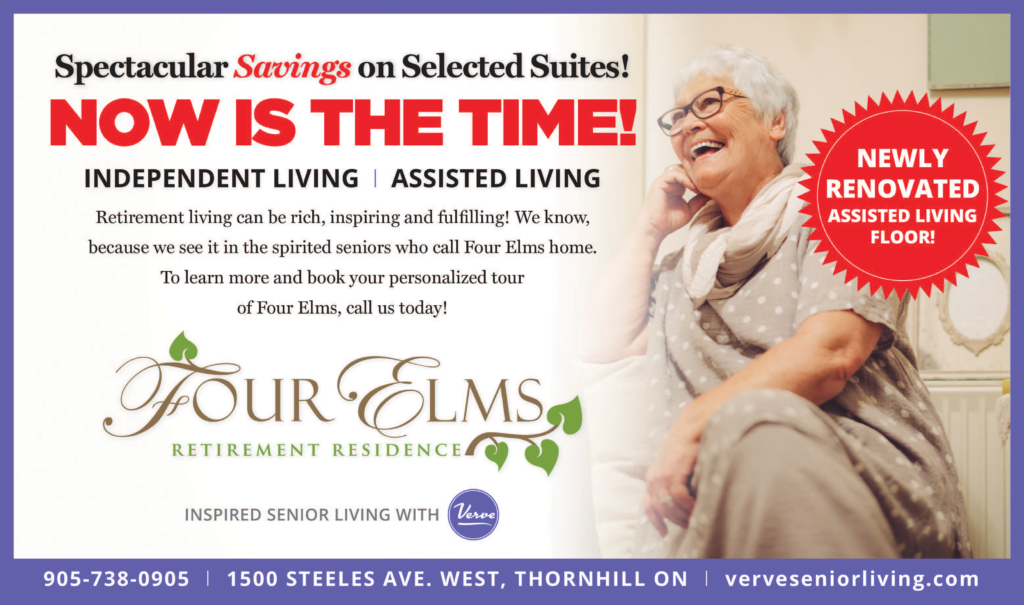 Promotion - Four Elms Retirement Residence