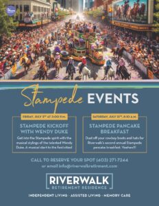 JOIN US! Stampede Events! - Riverwalk Retirement Residence