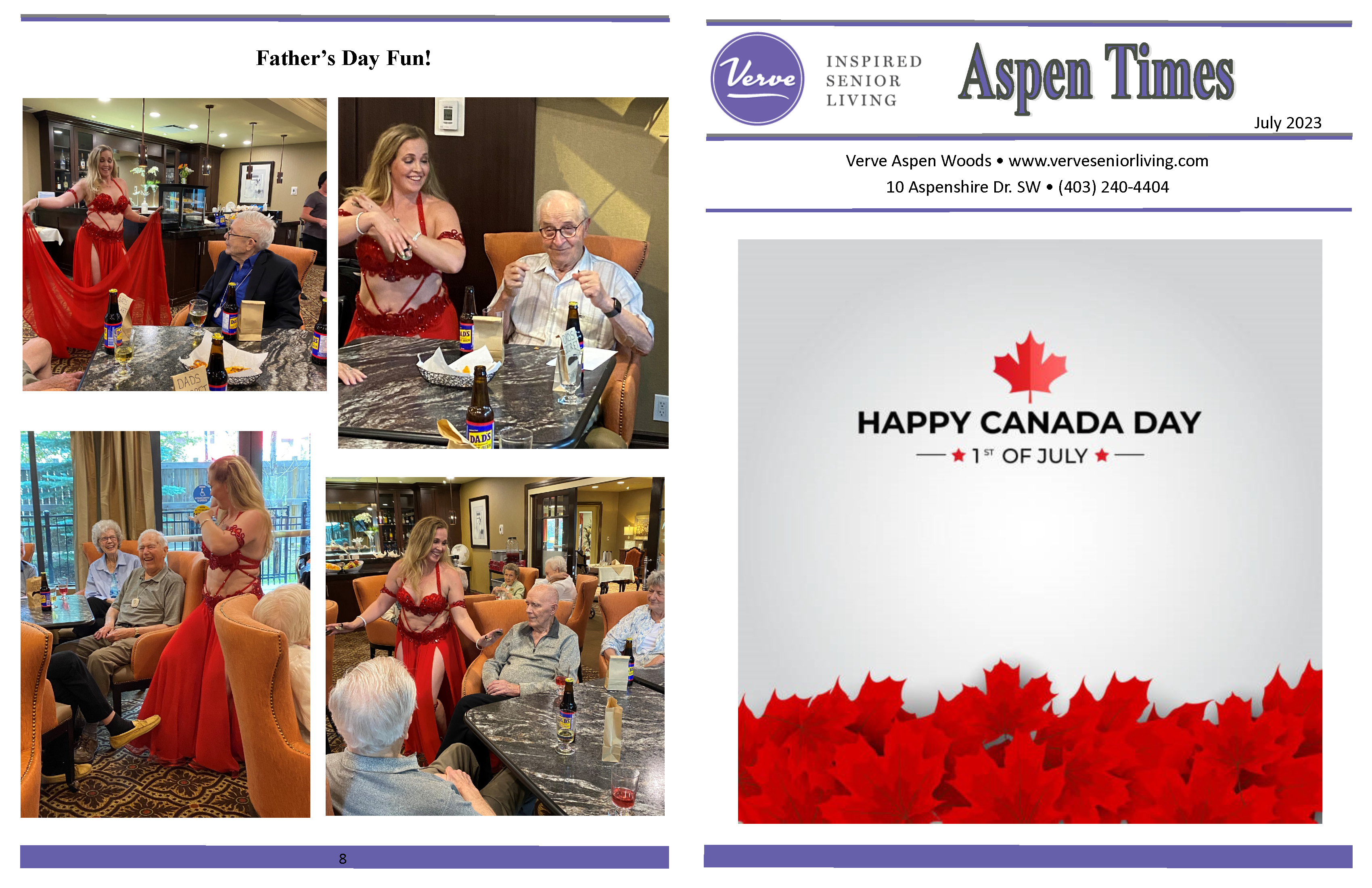 July 2023 - Newsletter - Verve Aspen Woods