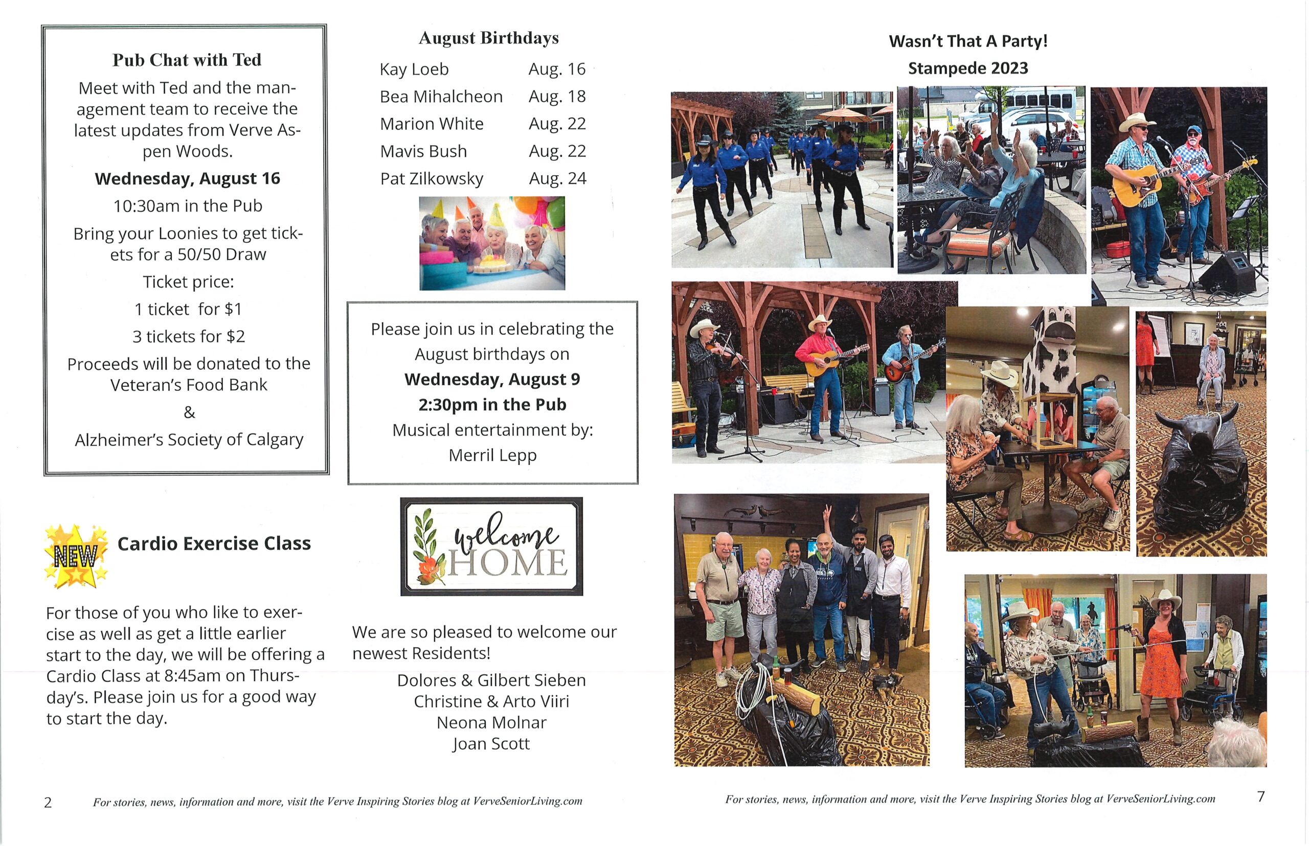 August 2023 - August Aspen Times Newsletter - Verve Aspen Woods