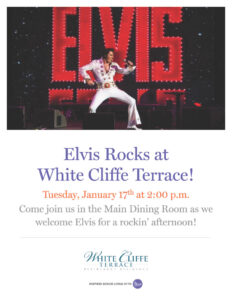 Jan 17th - Elvis Rocks at White Cliffe Terrace Retirement Residence ...